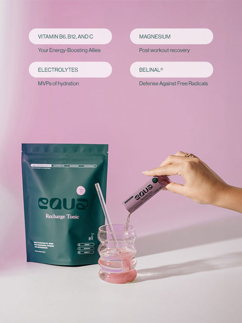 Recharge Tonic - Cranberry & Lime – EQUA - Sustainable Water Bottles
