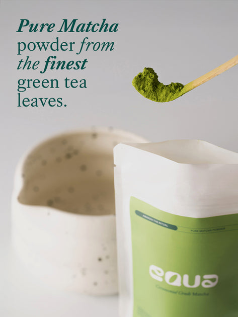 Ceremonial Grade Matcha (pure powder) – EQUA - Sustainable Water Bottles